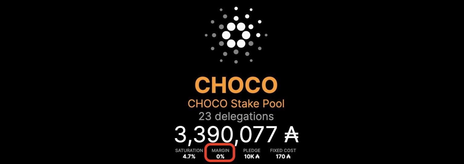 Cardano エイダコイン(ADA) ステーキング委任先の決め方 | CHOCO Stake Pool